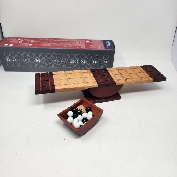 Toys | Game Rock Me Archimedes Strategy Stem Marbles Brain Workshop ...
